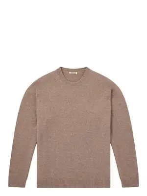Auralee Cashmere Sweater - Brown