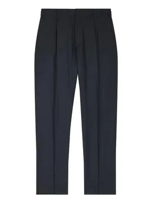 Paul Smith Bi-stretch Wool Trousers - Blue