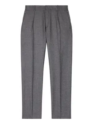 Paul Smith Tapered-fit Check Trousers - Blue