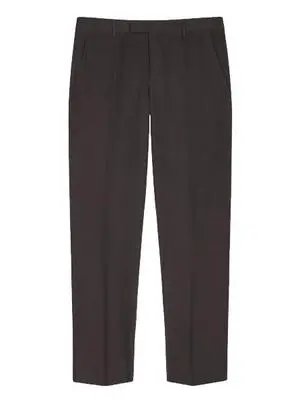 Paul Smith Straight-fit Wool Trousers - Grey