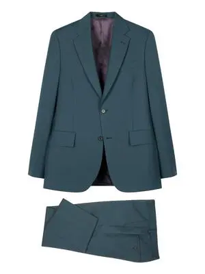 Paul Smith The Brierley Teal Wool-mohair Suit - Blue