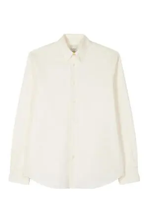 Paul Smith Classic-fit Cream Oxford Cotton Button-down Shirt - White