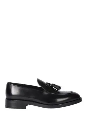 Paul Smith Leather Tassel Loafers - Black