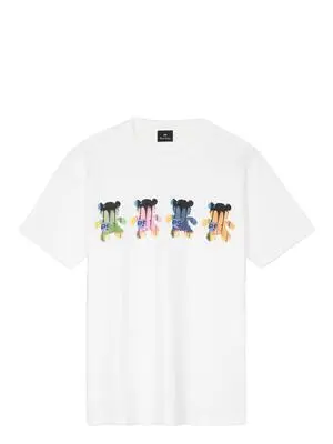 Paul Smith Teddy Bear' Print T-shirt - White