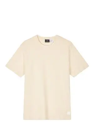 Paul Smith Ecru Marl Cotton-linen T-shirt - White