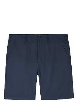 Paul Smith Cotton-linen Shorts - Blue