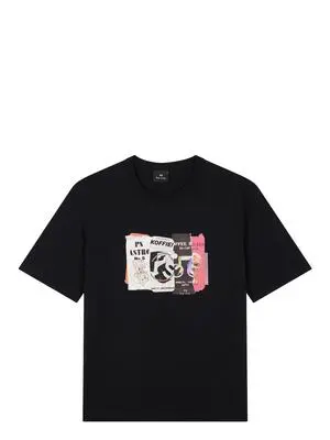 PAUL SMITH 'cut & Paste' Print T-shirt
