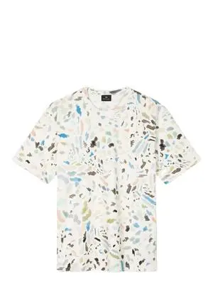 Paul Smith Doodle' Print T-shirt - White