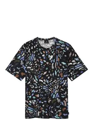 Paul Smith Doodle' Print T-shirt - Black