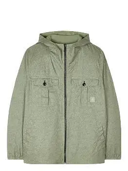 Paul Smith Reversible Print Hooded Jacket - Green