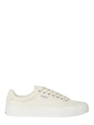 Paul Smith Canvas 'amos' Trainers - White