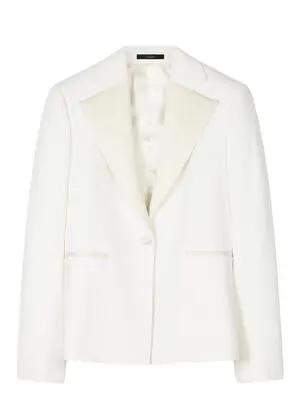 Paul Smith Single-button Evening Blazer - White