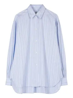 Paul Smith Striped Cotton Shirt - Blue