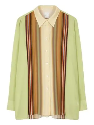 Paul Smith Signature Stripe Shirt - Green