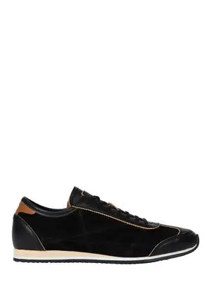 Paul Smith Nubuck 'maltese' Sneakers - Black