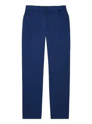 Paul Smith Navy Stretch-cotton Slim-fit Chinos - Blue