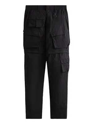 Kith Wrinkle Nylon Convertible Pant Ii - Black