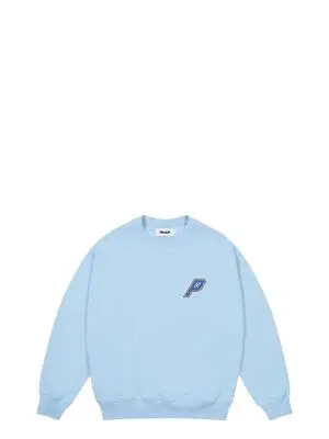 PALACE Collegiate P3 Crewneck - Blue