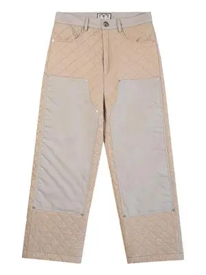 ERIC EMANUEL Ee Quilted Pant - Tan