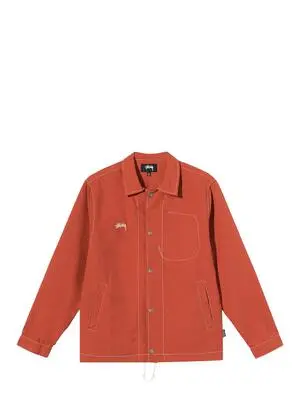 StÜssy Folsom Coach Jacket - Red