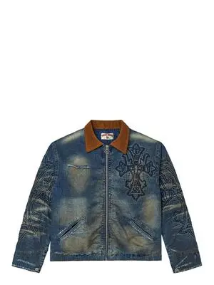 VALE FOREVER Carver Worker Jacket - Blue