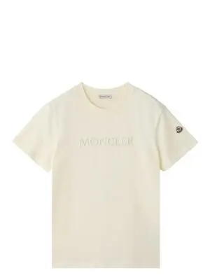 Moncler Crew Neck Short-sleeve T-shirt - White