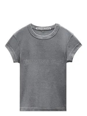Alexander Wang Hotfix Graphic Tee - Grey