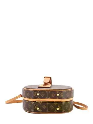 LOUIS VUITTON Petite Boite Chapeau Monogram Crossbody Bag - Brown