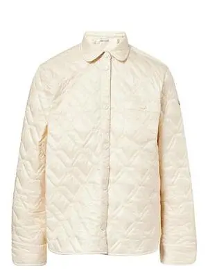 MONCLER Brand-Patch Quilted Shirt