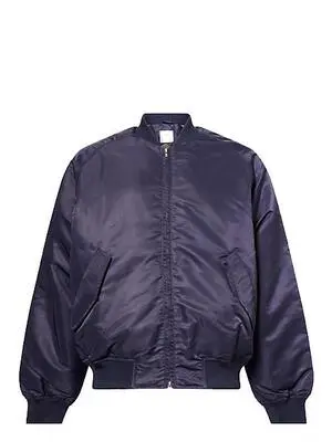 PERCIVAL Relaxed-fit Shell Jacket - Midnight With Olive