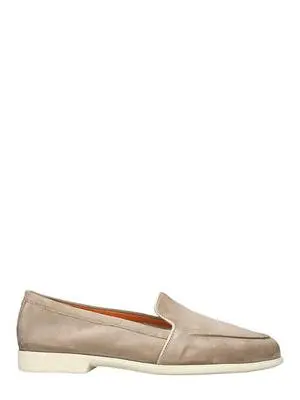 Santoni Malibu Suede Loafers - Grey/light