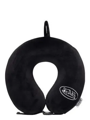 VON DUTCH Memory Foam Travel Neck Pillow - Black