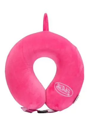 VON DUTCH Memory Foam Travel Neck Pillow - Pink