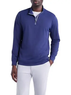 Johnnie-o Quarter Zip Pullover - Navy