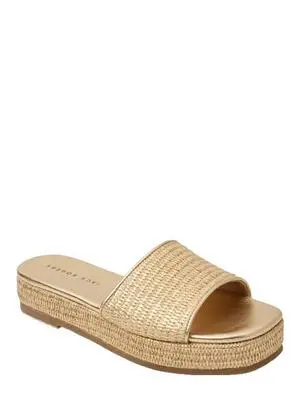 Jack Rogers Bay Flatform Sandal - Gold