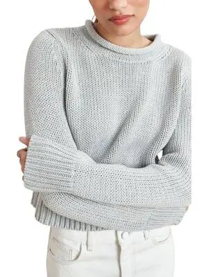 LA LIGNE Mini Marina Solid Sweater - Grey