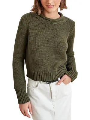 LA LIGNE Mini Marina Solid Sweater - Olive