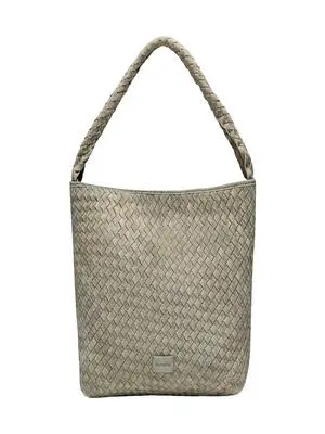 ECOTORIE San Antonio Leather Hobo Bag - Pistachio