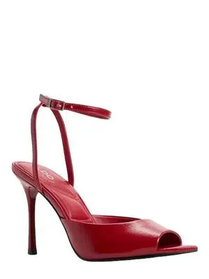 Aldo Pointed Toe Sandals - Red