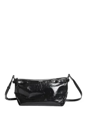 Isabel Marant Winna Leather Crossbody Bag - Black
