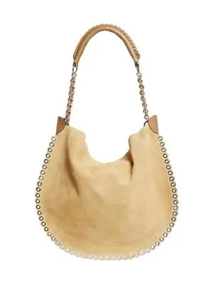 ISABEL MARANT Oskan Soft Suede Hobo Bag