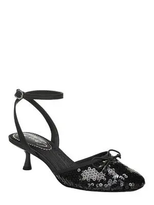 CIRCUS NY BY SAM EDELMAN Rosetta Ankle Strap Pump Black