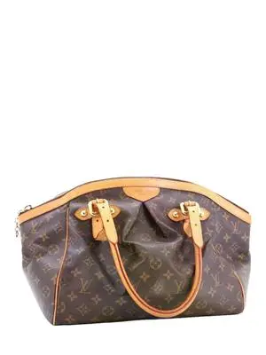LOUIS VUITTON Tivoli Gm Monogram Canvas Satchel Handbag - Brown