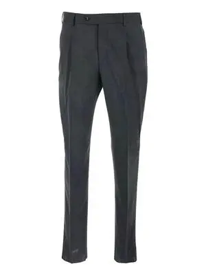 PT TORINO Pleated Trousers Grey