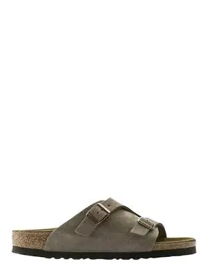 BIRKENSTOCK Zürich Buckle Strap Sandals - Grey