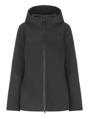 Peuterey Hooded Coat - Black