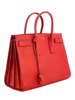 Saint Laurent Sac De Jour Large Tote Bag - Red