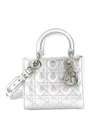 Dior My Abcdior Lady Bag Cannage Quilt Leather - Metallic