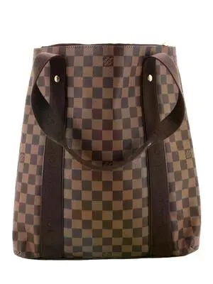 LOUIS VUITTON Cabas Beaubourg Damier Tote Bag - Brown