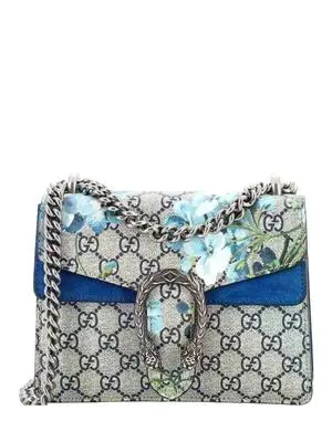 Gucci Dionysus Blooms Print Mini Shoulder Bag - Blue